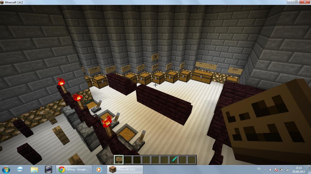 Minecraft mini-game: THE BANK Minecraft Map