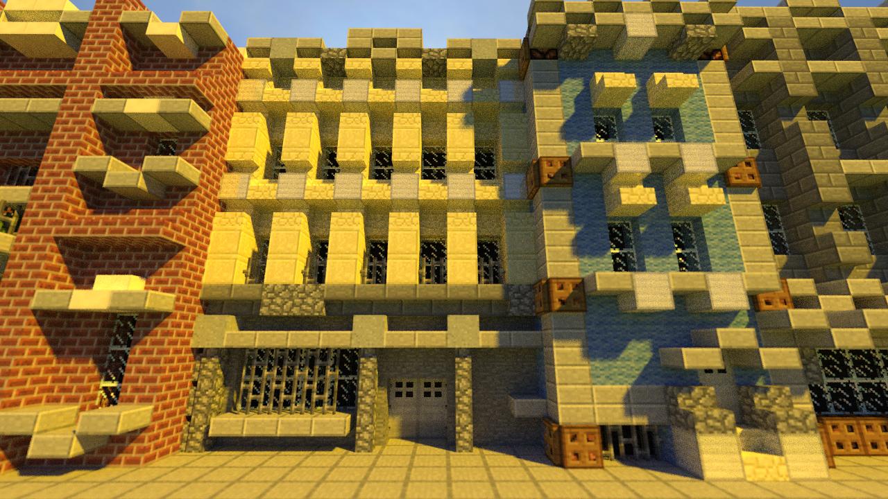 Downtown block Minecraft Map