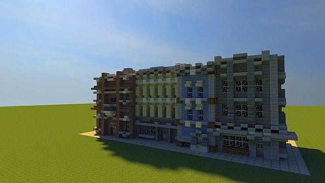 Downtown block Minecraft Map