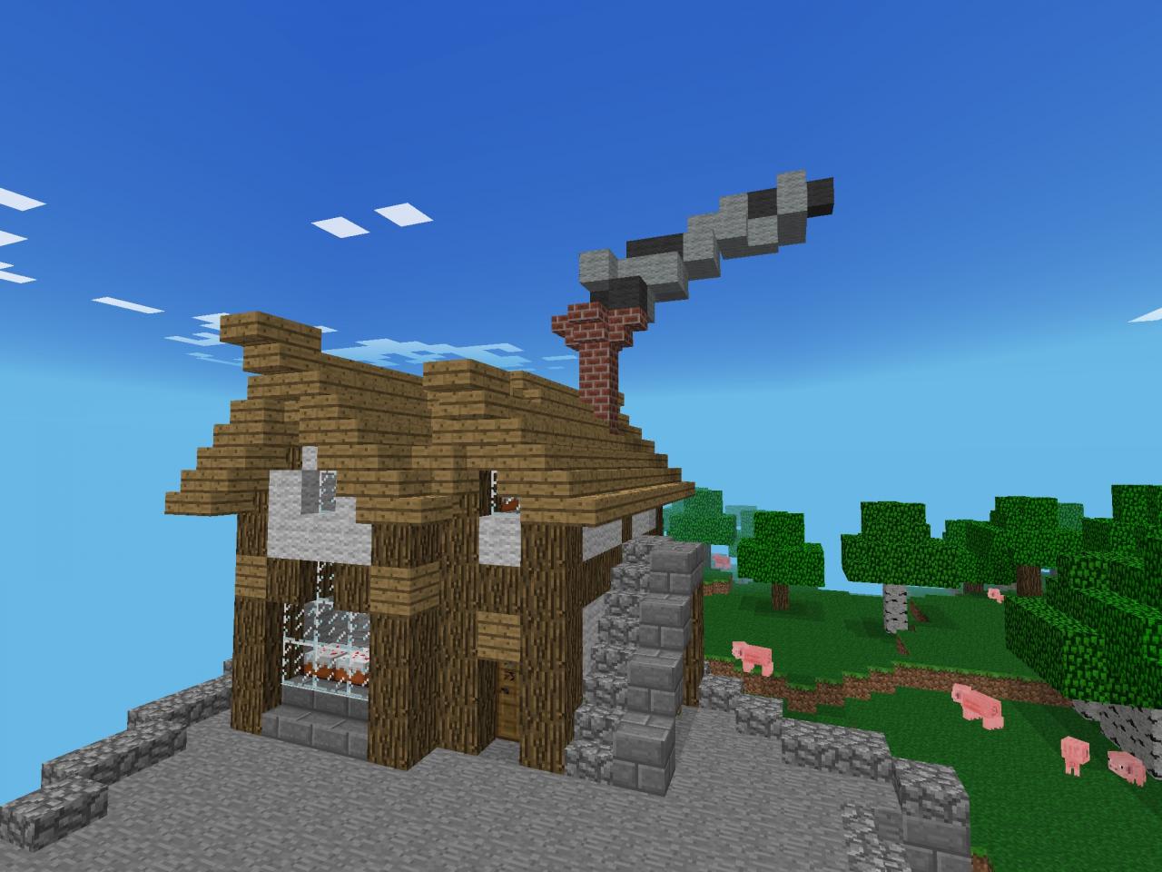 My Minecraft PE Medieval Town [Work In Progress] Minecraft Map