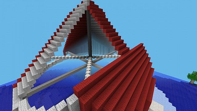 Big top TNT spleef arena Minecraft Map