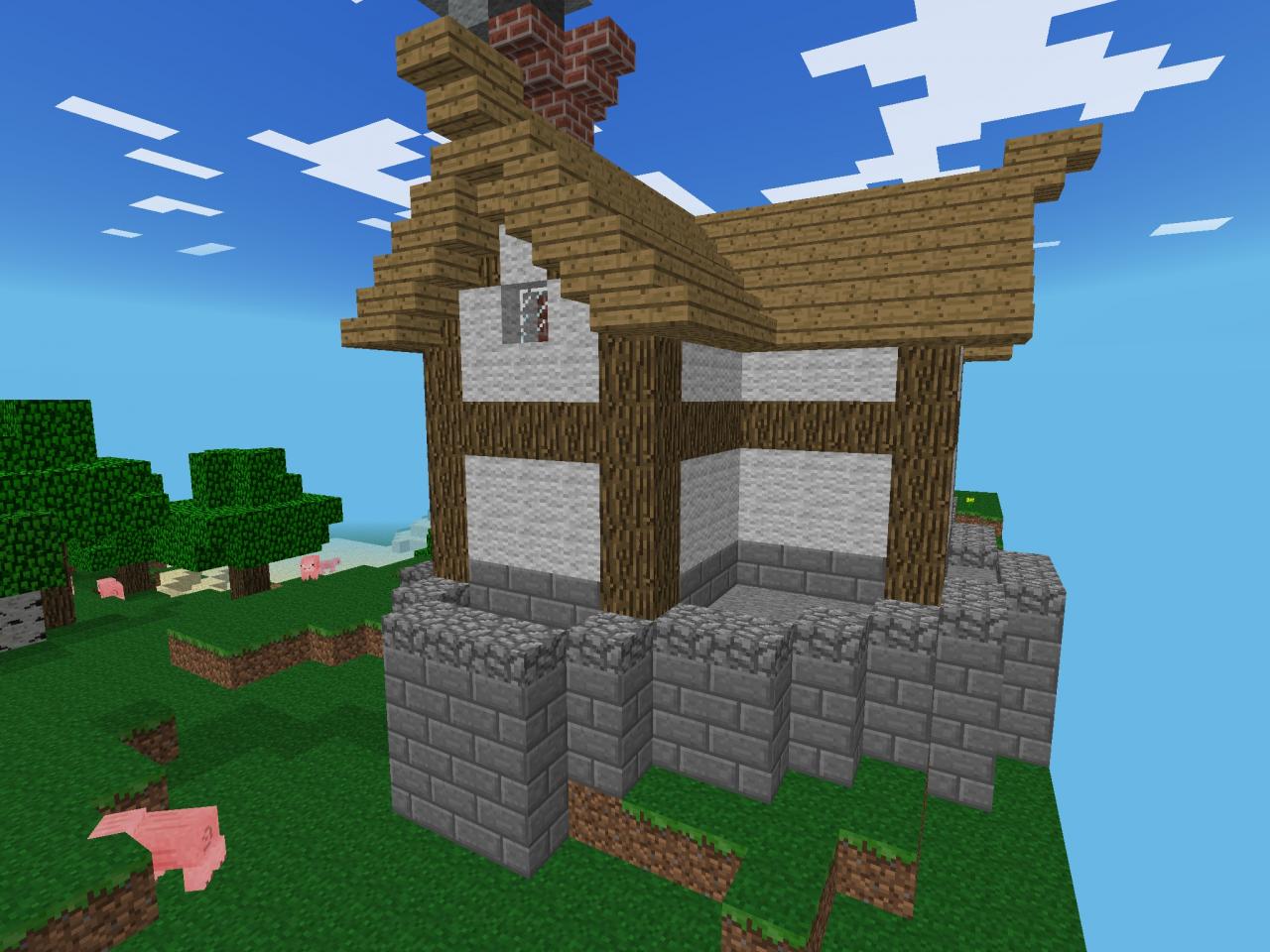 My Minecraft PE Medieval Town [Work In Progress] Minecraft Map