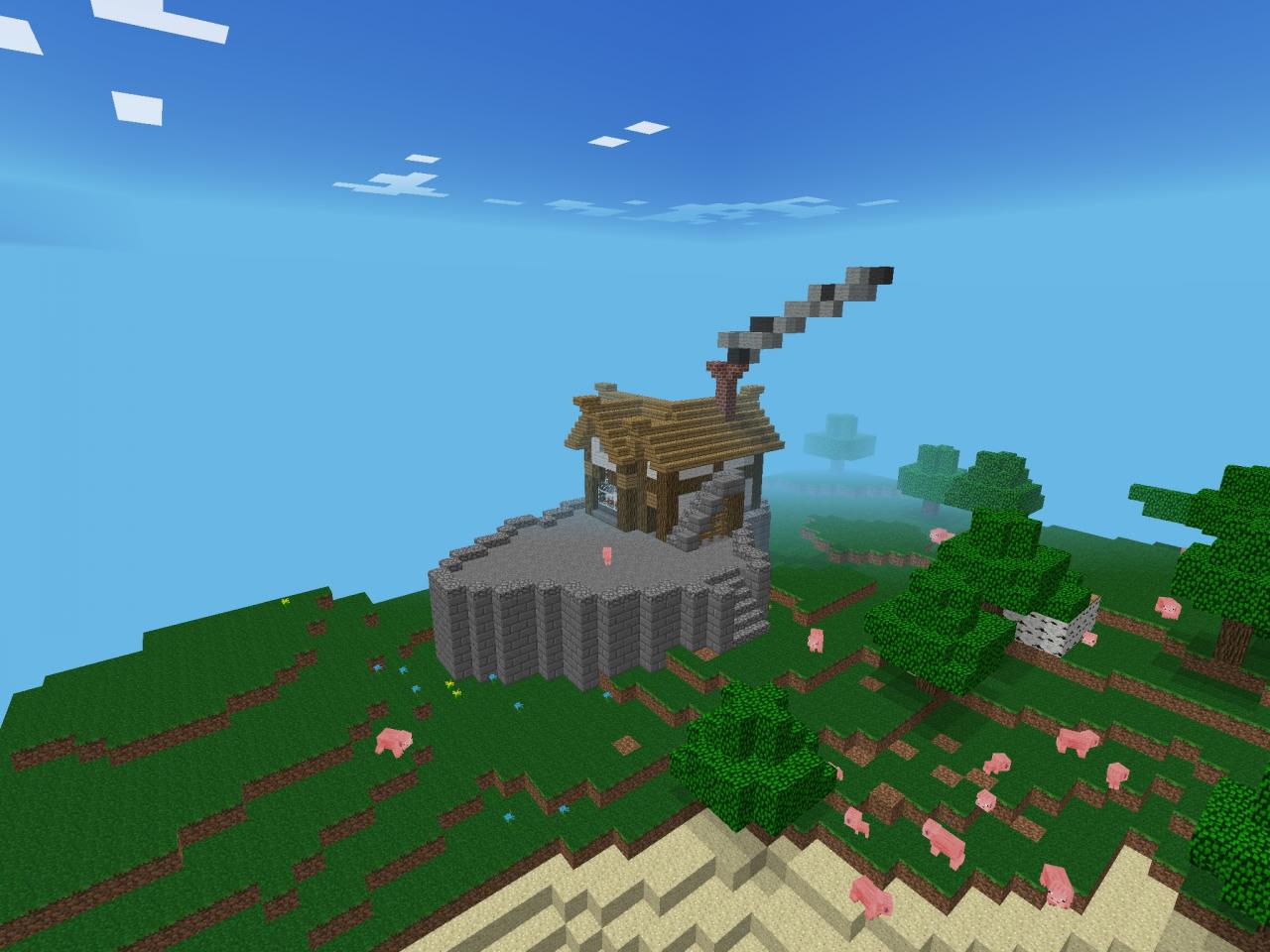 My Minecraft PE Medieval Town [Work In Progress] Minecraft Map