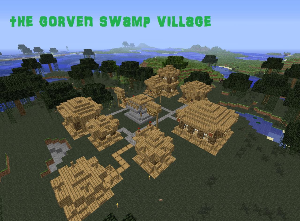 the groven swamp village Minecraft Map
