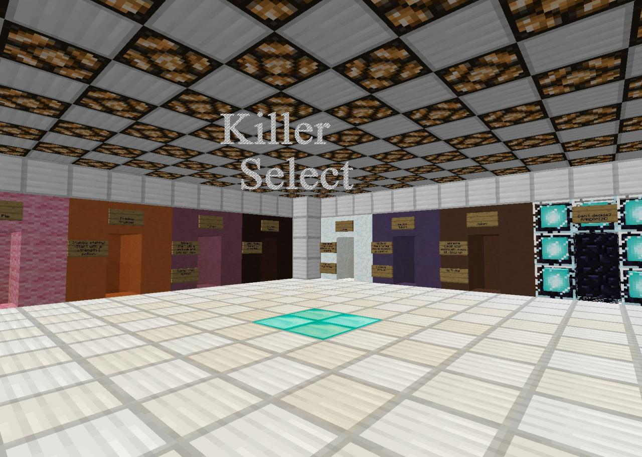 Hunter and Hunted 1.1 - A game of Trickery, Deceit, and Murder Minecraft Map