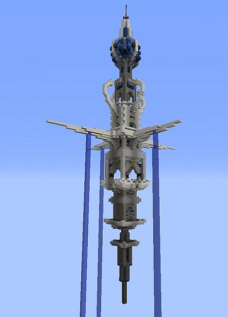 Sky towers Minecraft Map