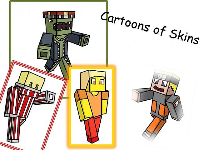 Cartoon of Skins [axelvi98's art blog]