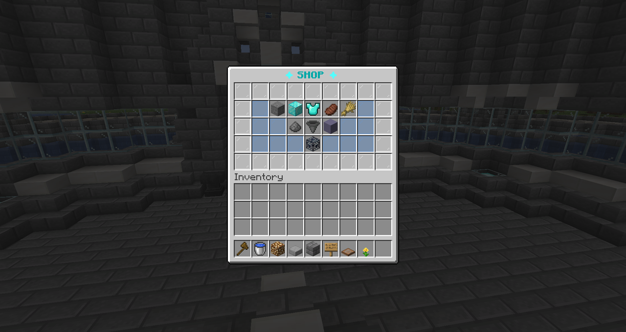 Pure Survival - GUI SHOP - New Server Minecraft Server