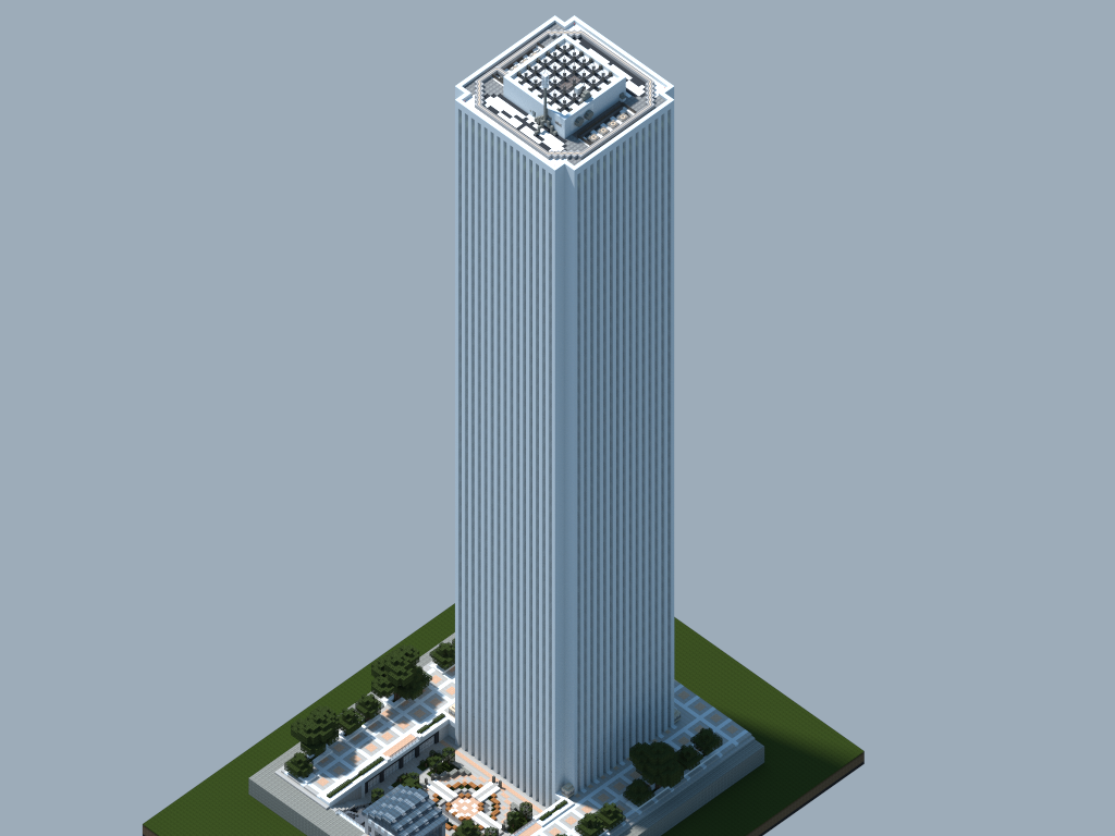 Aon Center - Chicago Illinois USA Minecraft Map