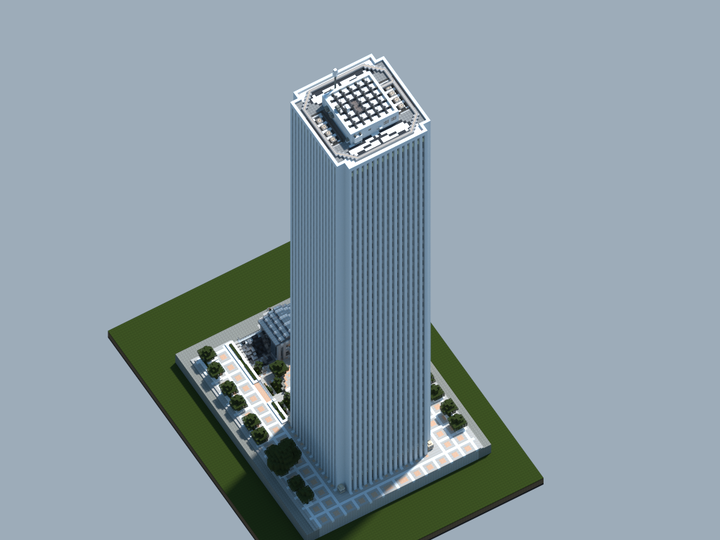 Aon Center - Chicago Illinois USA Minecraft Map
