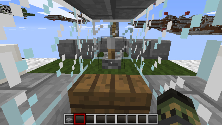 P-47D-25 Thunderbolt Minecraft Map