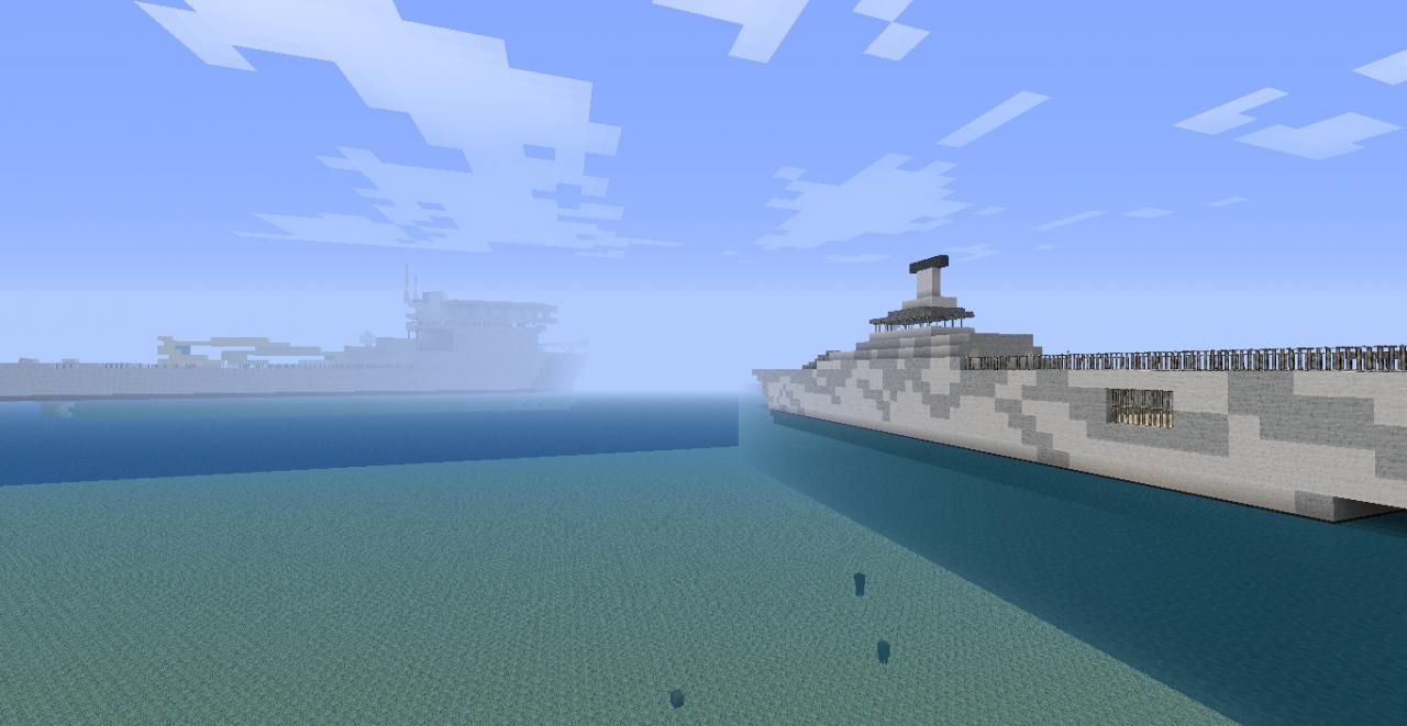 Swedish Visby class Corvette Minecraft Map