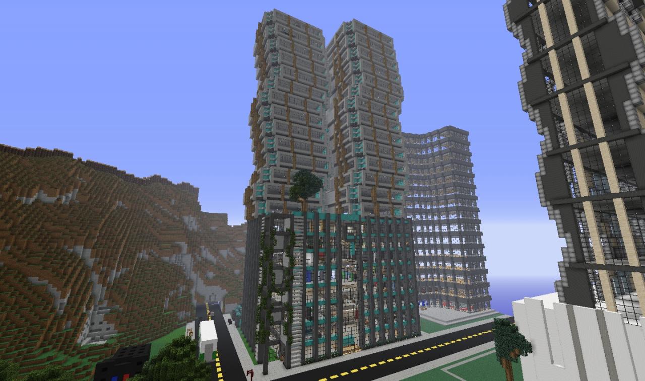 GT Towers Minecraft Map