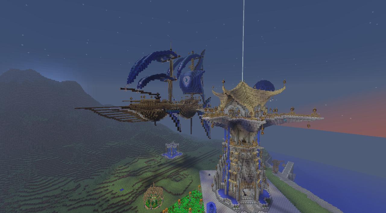 Legendary High Elven City of Elen'dor Minecraft Map