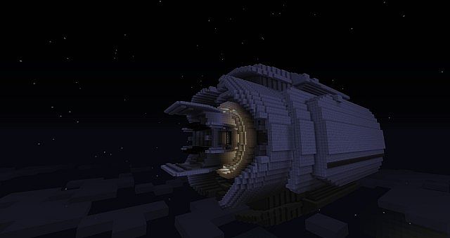 Conestoga Class (Sulaco like ship from ALIENS) Minecraft Map