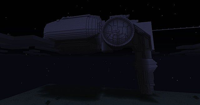 Conestoga Class (Sulaco like ship from ALIENS) Minecraft Map