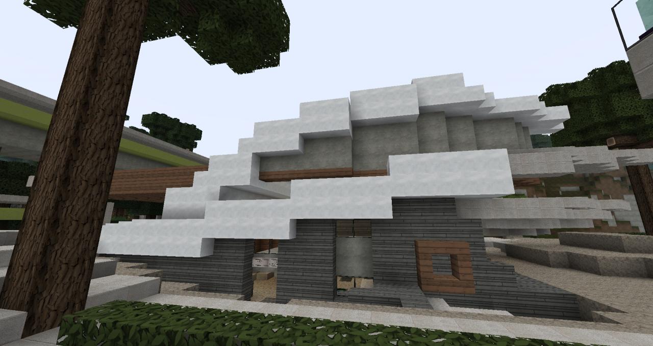 Small Modern House Minecraft Map