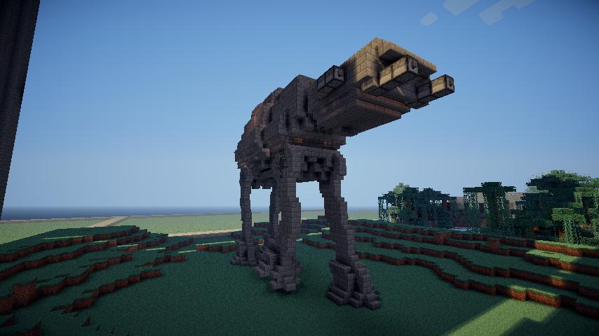 AT-AT Imperial Walker [Now with Download!] Minecraft Map