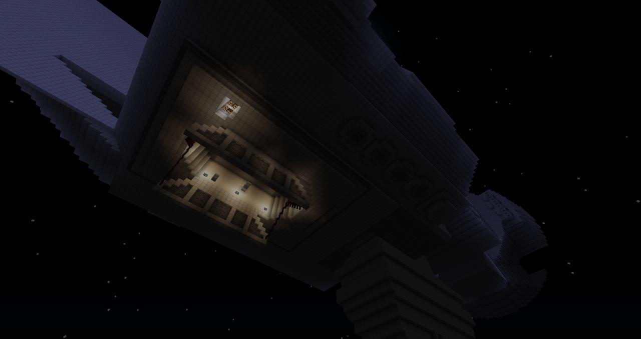 Conestoga Class (Sulaco like ship from ALIENS) Minecraft Map