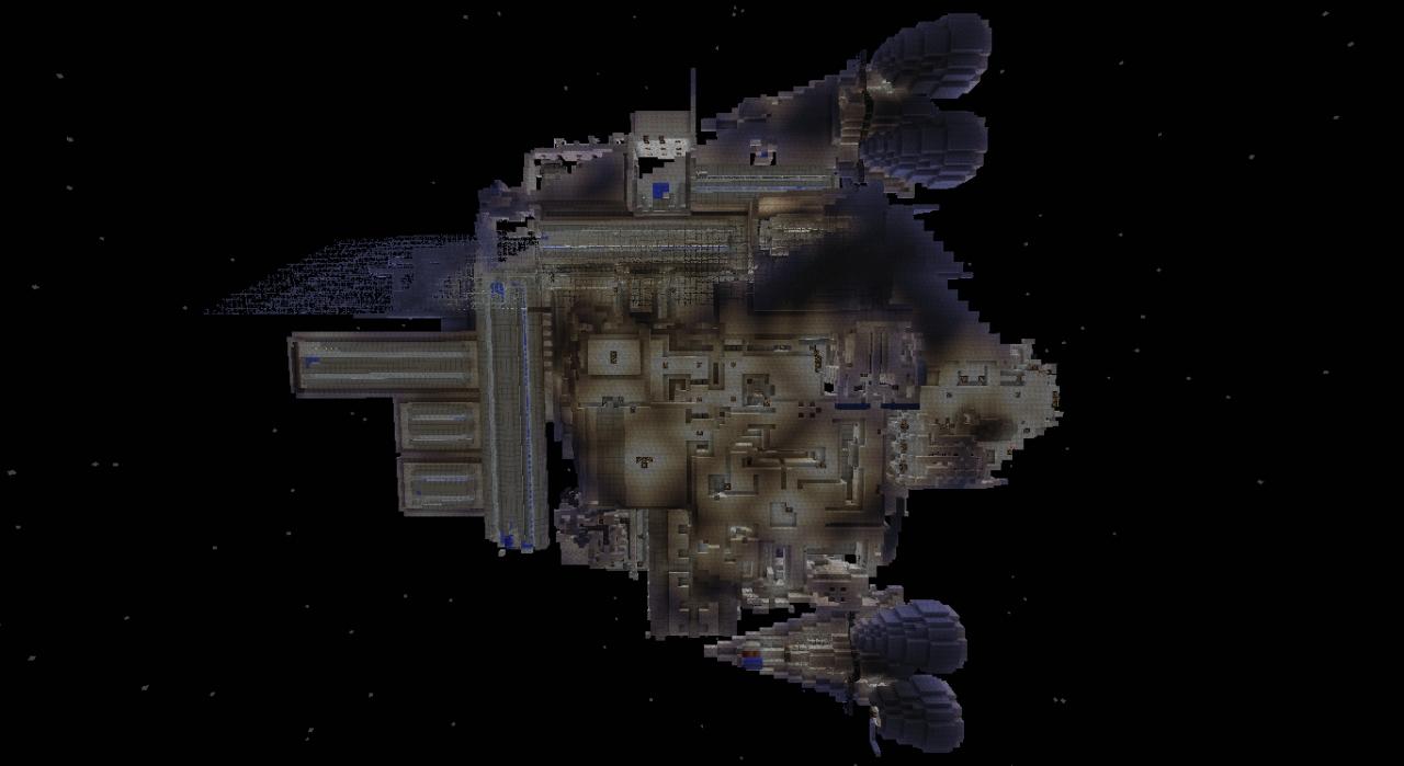 Spaceship 14: Constellation-class Minecraft Map