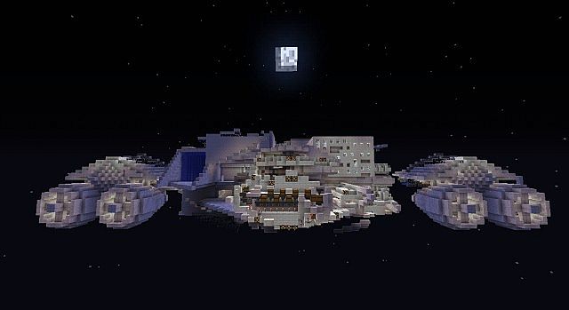 Spaceship 14: Constellation-class Minecraft Map