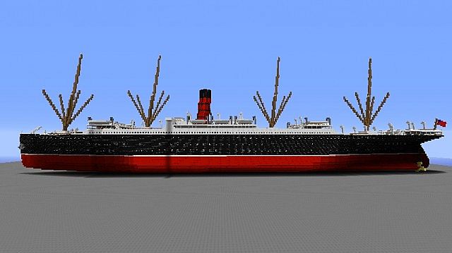 R.M.S. CARPATHIA Minecraft Map