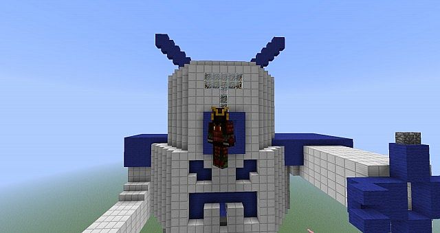 robot battle Minecraft Map