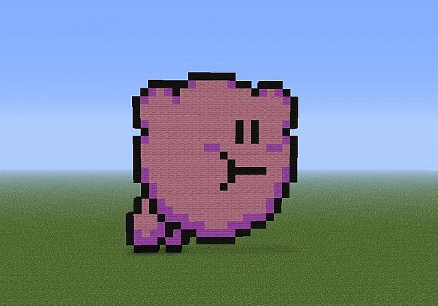 kirby (Pixelart) Minecraft Map
