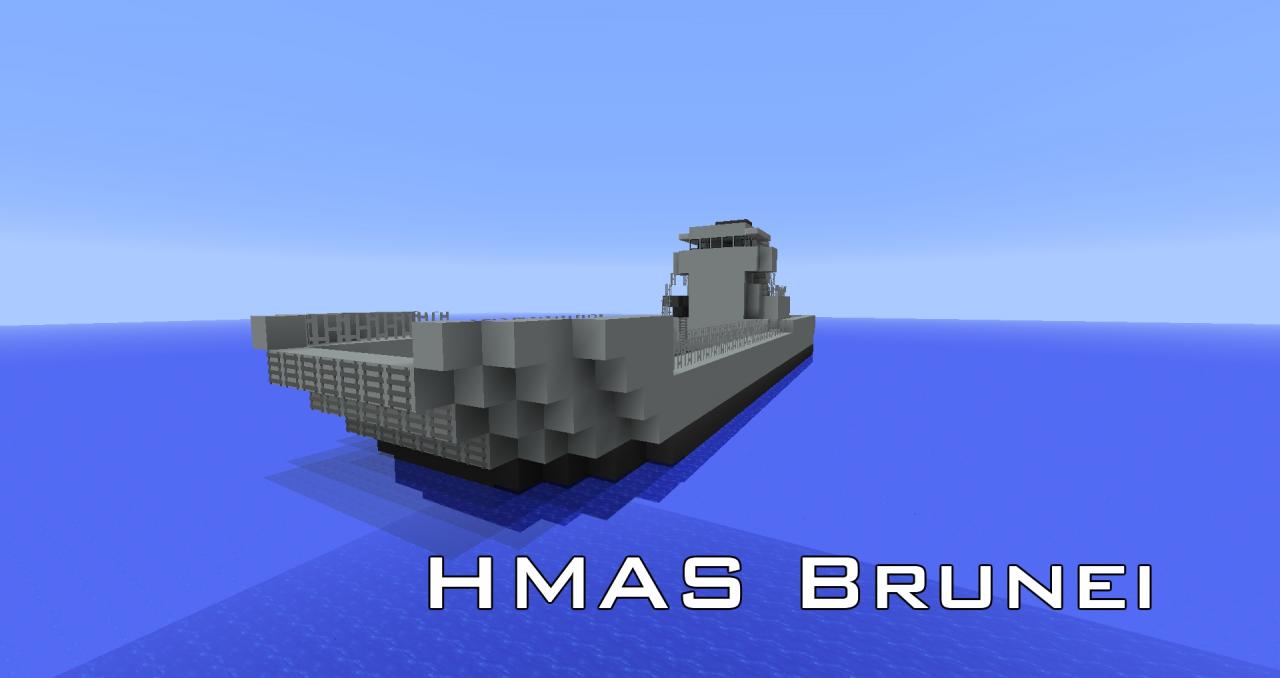 HMAS Brunei (L 127) Minecraft Map