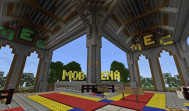 Open Plan Server Spawn Minecraft Map