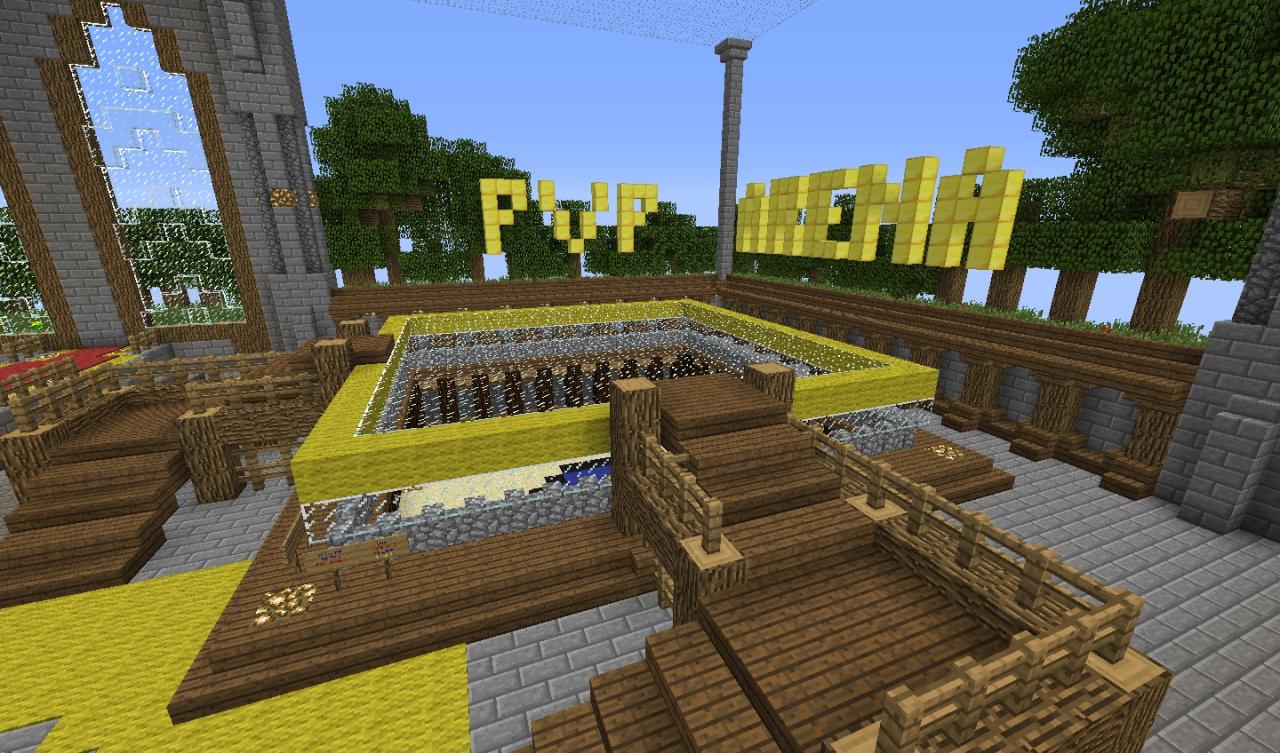 Open Plan Server Spawn Minecraft Map