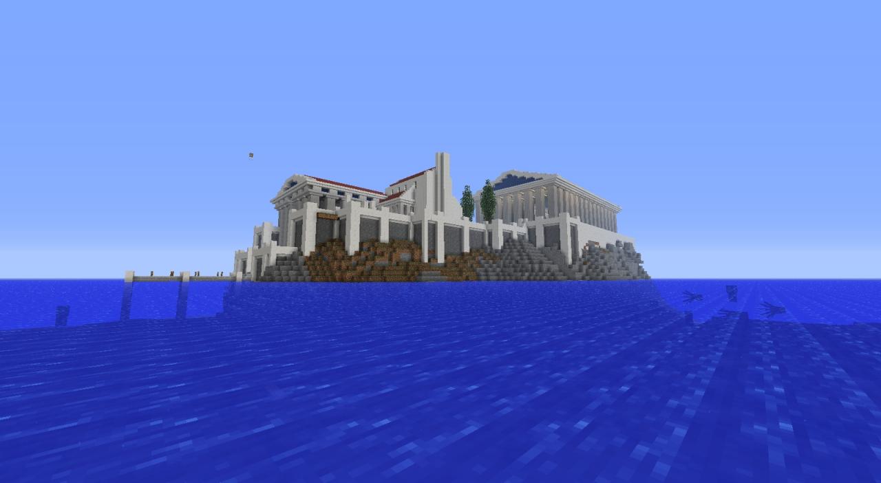 Greek server spawn Minecraft Map