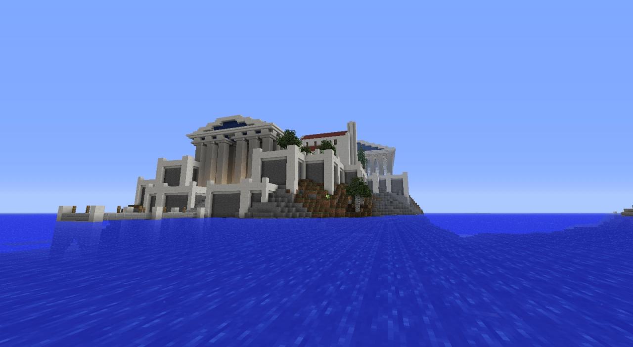 Greek server spawn Minecraft Map