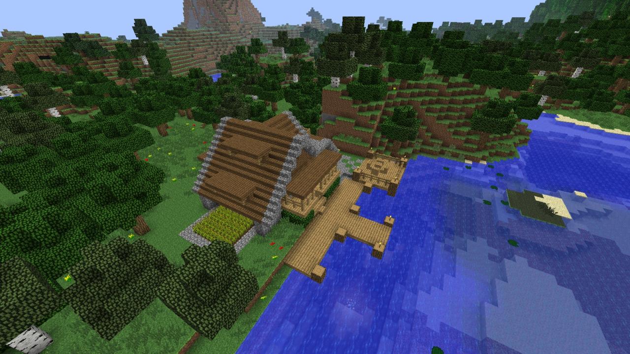 Small swamp home Minecraft Map