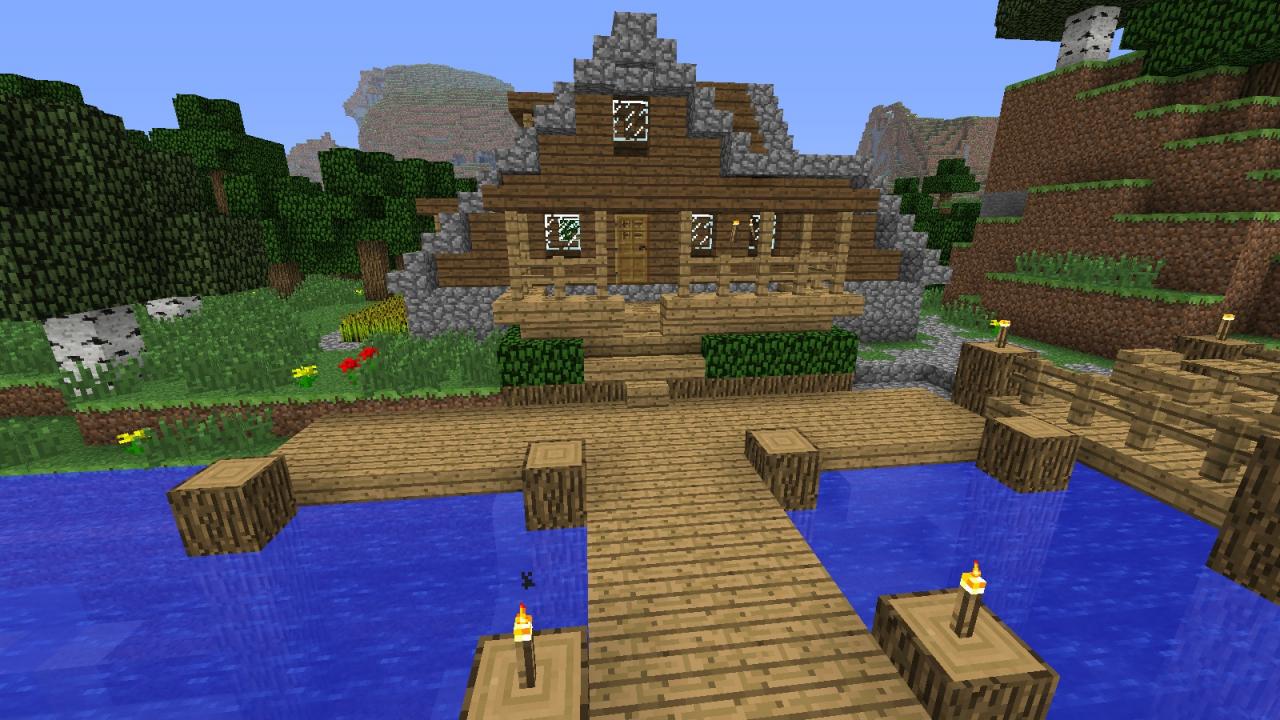 Small swamp home Minecraft Map