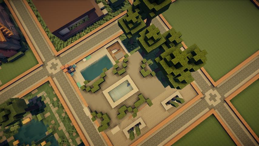 Edge |TCS| a modern home Minecraft Map