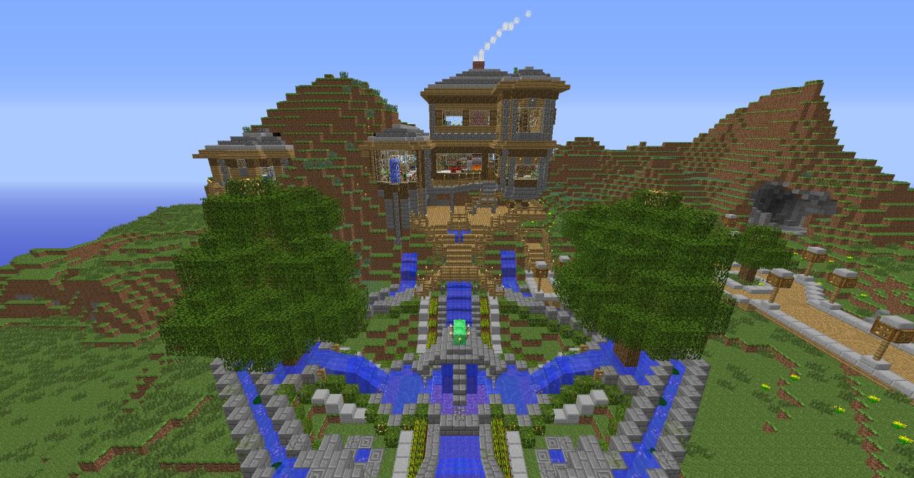 Cliff House Minecraft Map