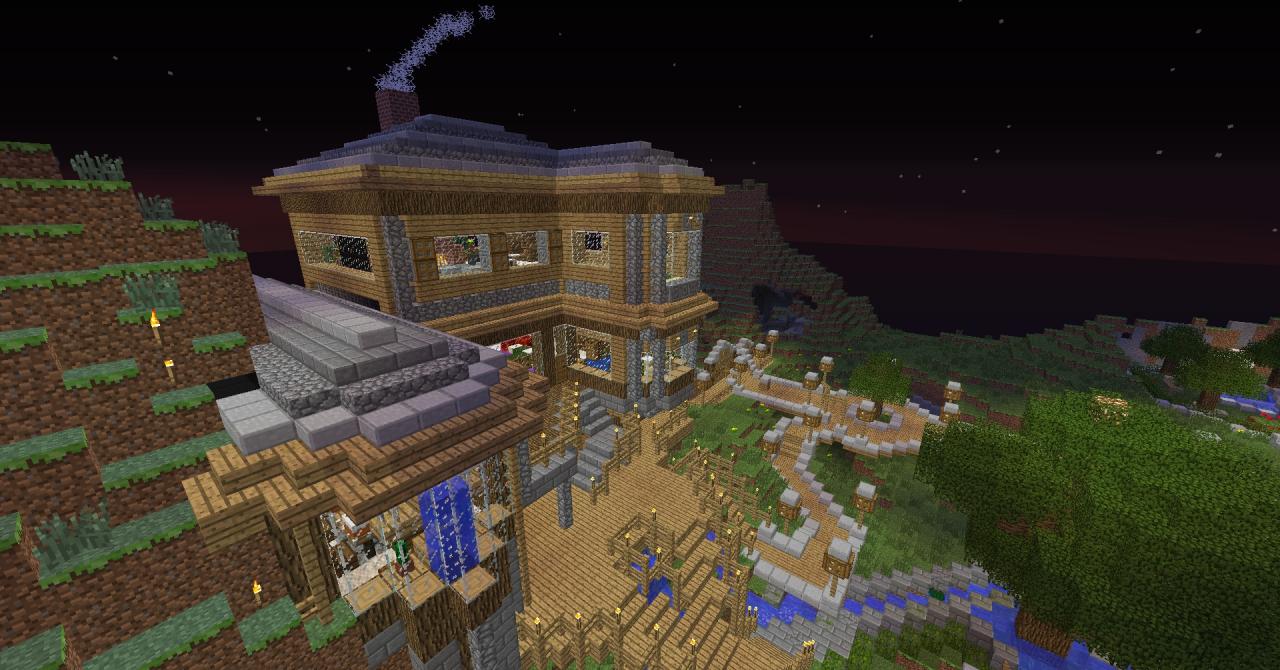 Cliff House Minecraft Map