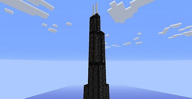 Willis tower Minecraft Map