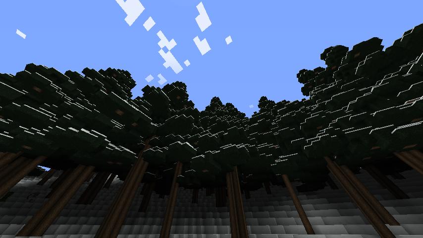Snowy Forest Minecraft Map