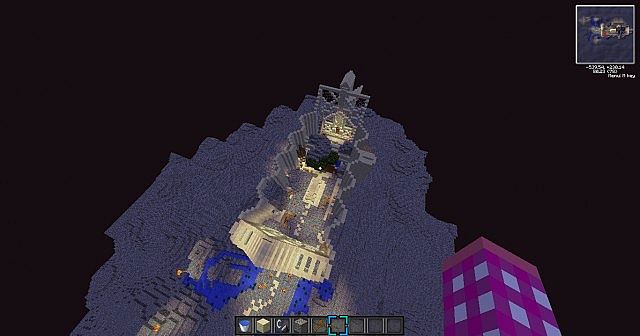 The Archives/Cathedral MineZ map submission. Minecraft Map
