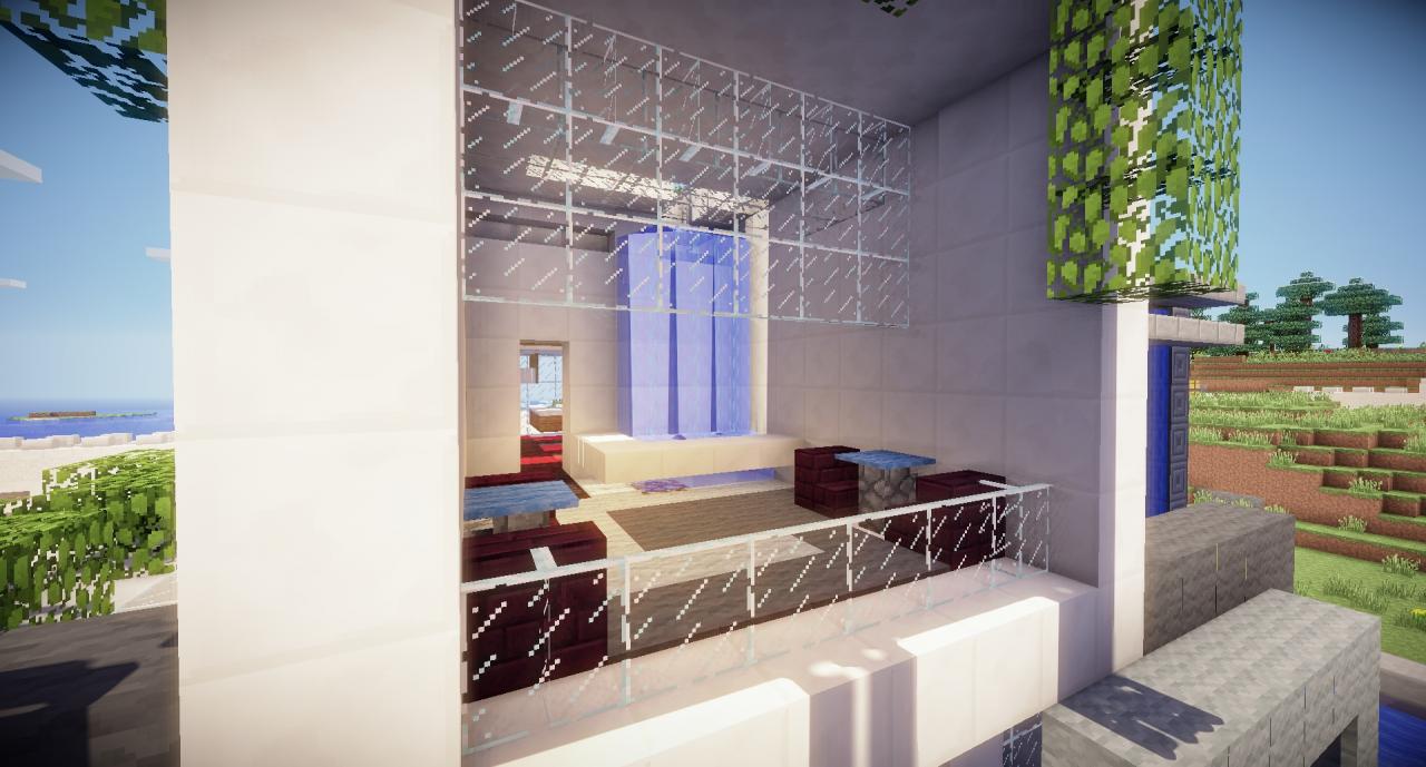 Triplex Modern Home Minecraft Map