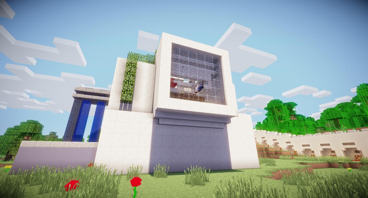 Triplex Modern Home Minecraft Map