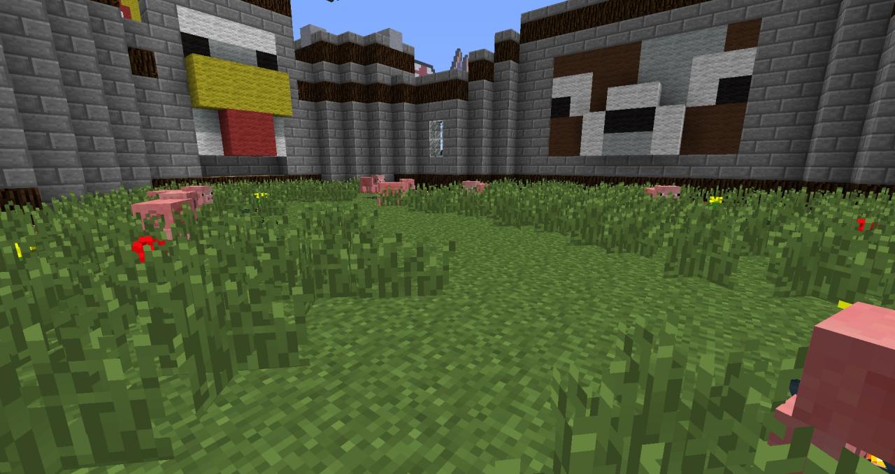Animal Farm Schematic Minecraft Map