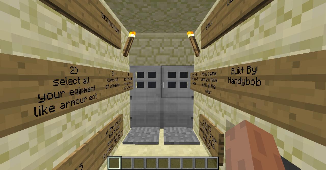 Cave Of Mobs! Minecraft Map