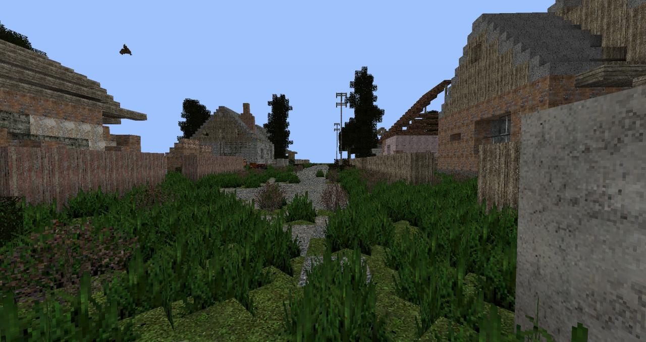[STALKER] The village newcomers Minecraft Map