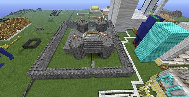 Elite Cobblestone Castle Minecraft Project