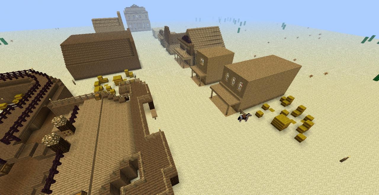 Wild West City by 74Craft Minecraft Map