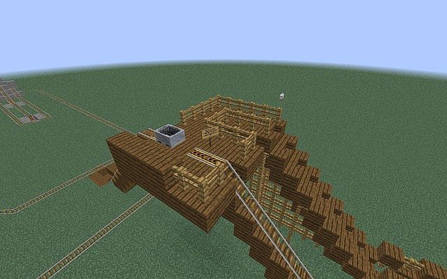 Epic Rollercoaster Minecraft Map