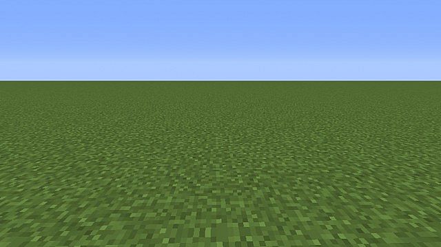 Deep Superflat/Always Daylight Minecraft Map